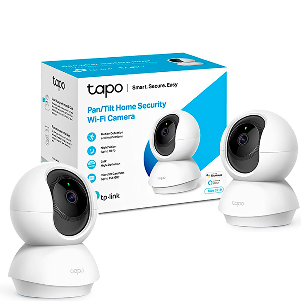 Tp-link Tapo C210 Camara De Seguridad Wifi 2k X2 Unidades – Tecnoplaza Colombia